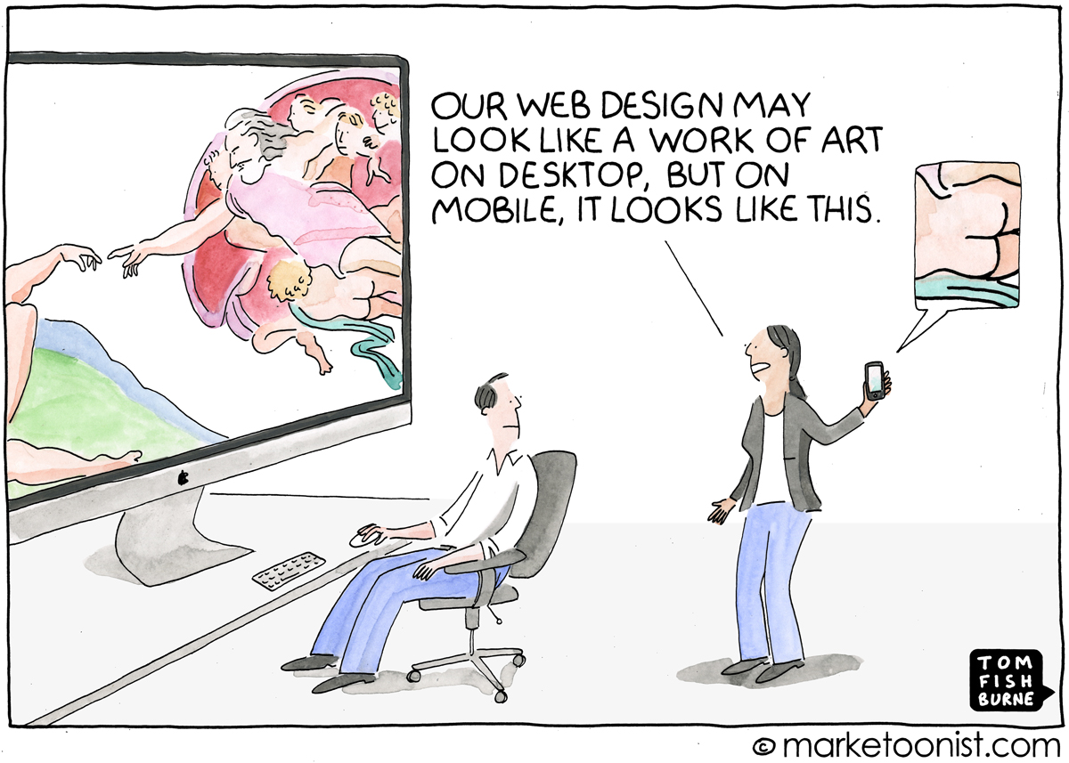 Marketoonist: Designing for mobile - Brian Solis