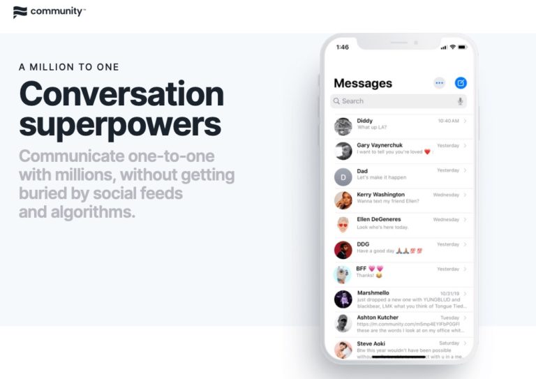 New Text-Based Conversation Platform Community Strives To Deliver What ...