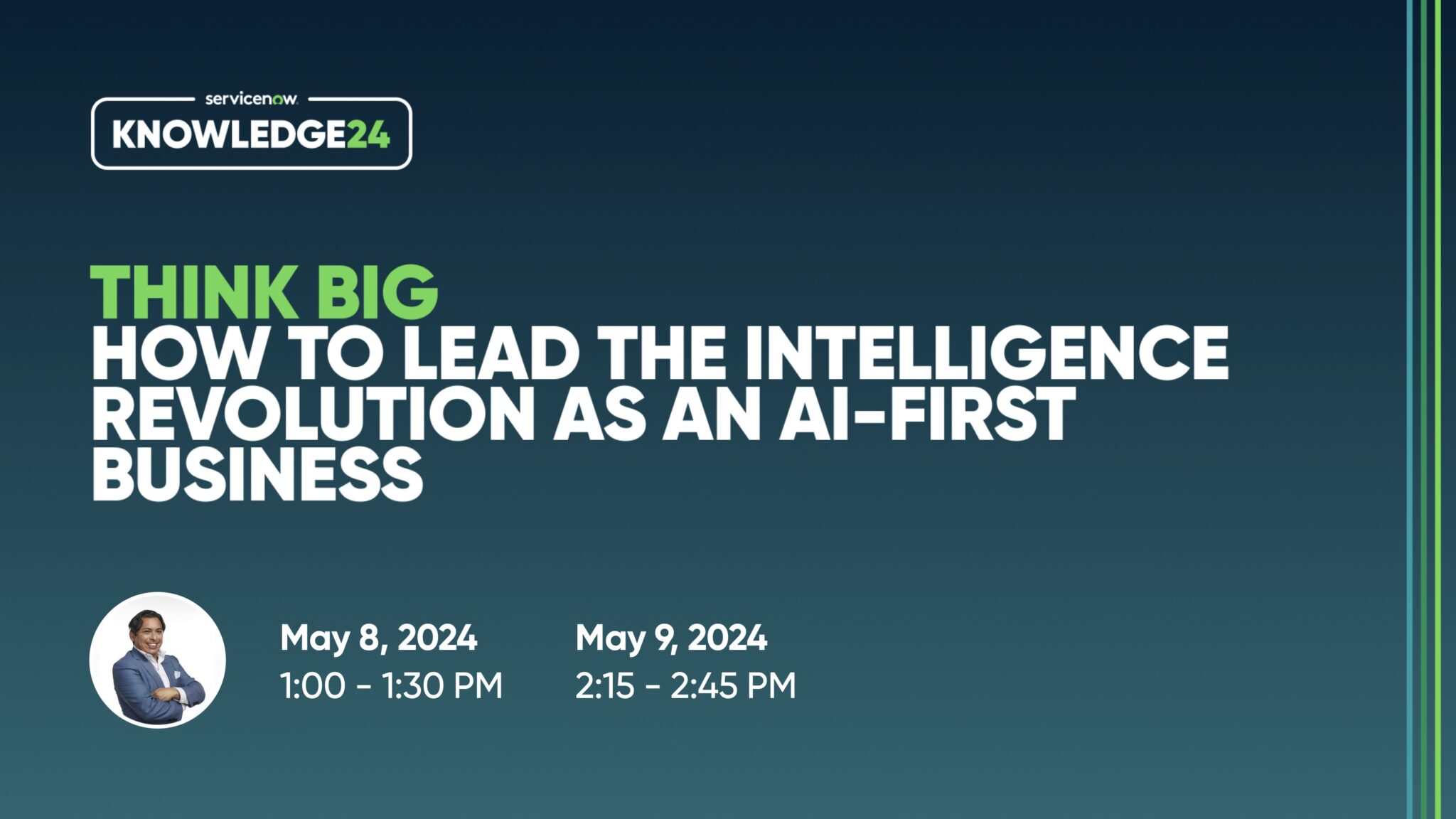 Think Big with AI! Join Me at ServiceNow's Knowledge 2024 in Las Vegas ...